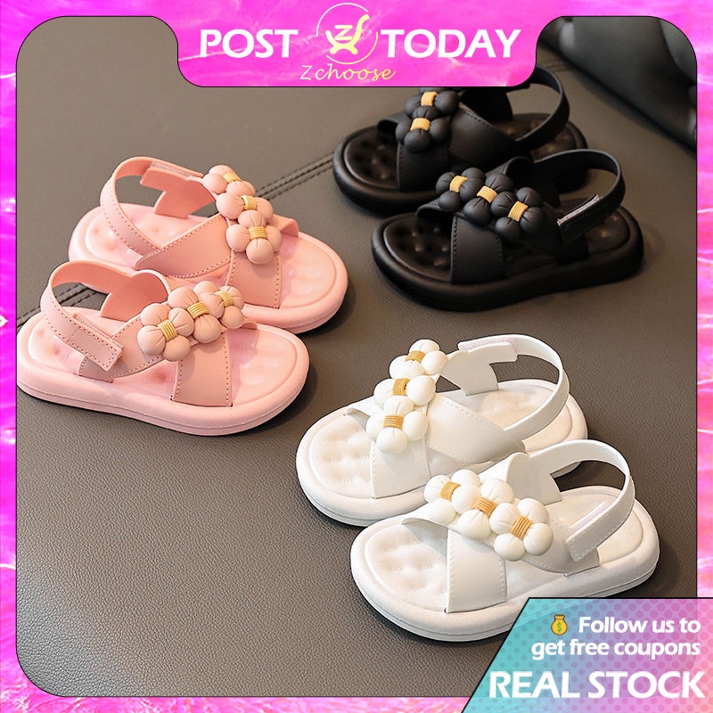 Ready Stock Summer Princess Sandal Girl Sandal Kids Shoes Beach Sandal ...