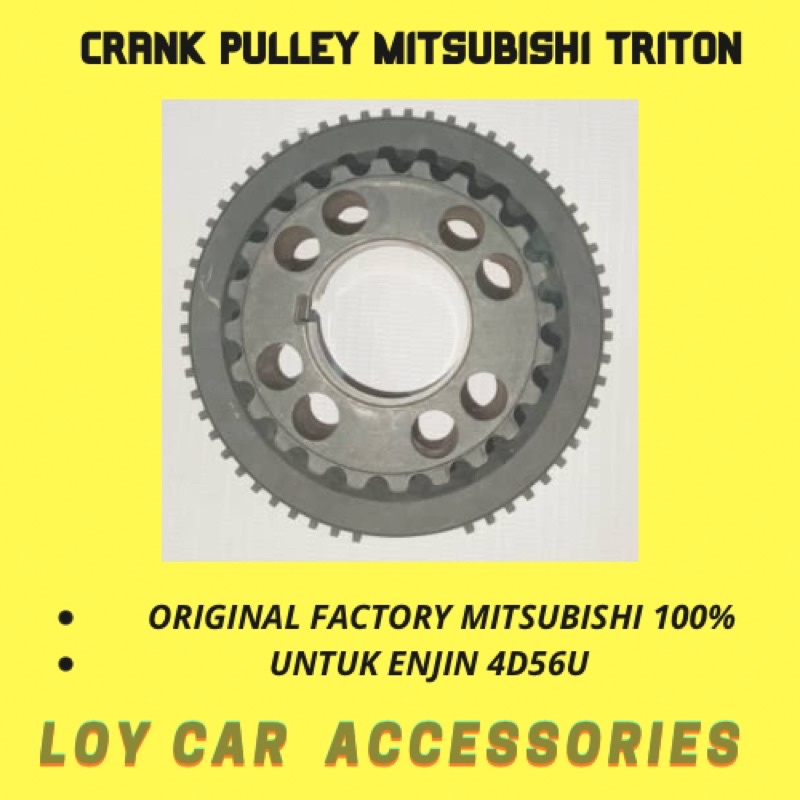 CRANK PULLEY MITSUBISHI TRITON | Shopee Malaysia