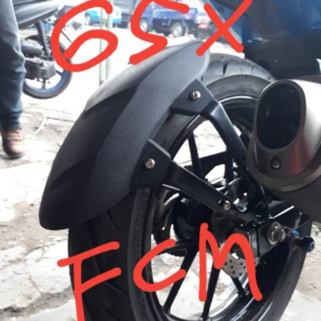 Mudguard HMS HMS Rear Fender GSX CB150R NVL NVA BYSON PULSAR JUPITER MX ...