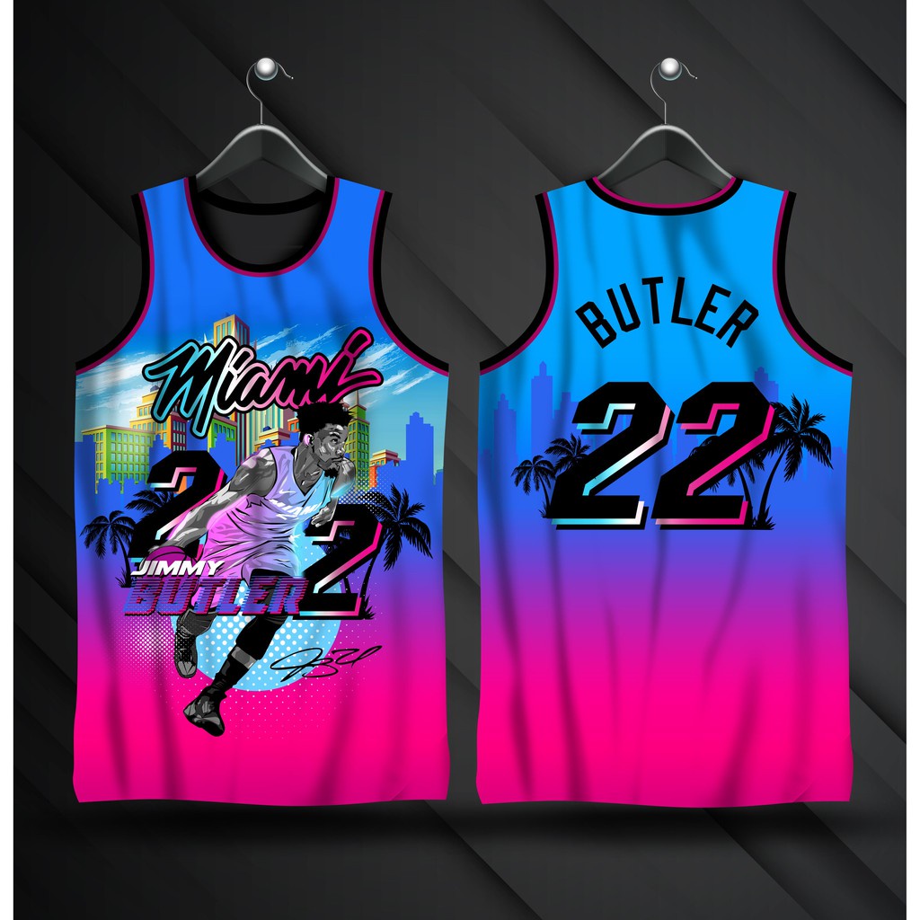 Jimmy Butler Miami Jersey | Butler 22 Customized Jersey | Full ...