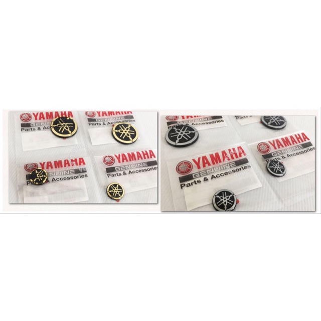 Yamaha Logo Emblem Gold / Silver Y15ZR | Shopee Malaysia