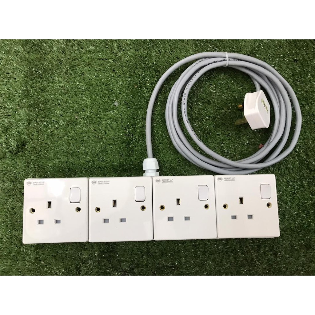 SIRIM APPROVED - HEAVY DUTY TBC Extension Socket QUALITY 1G / 2G / 3G ...