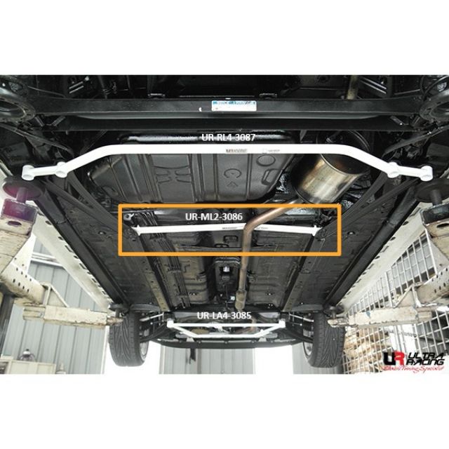 Perodua Axia vvt'17 Middle Lower Bar (2 Point) UR-ML2-3086 Ultra Racing ...