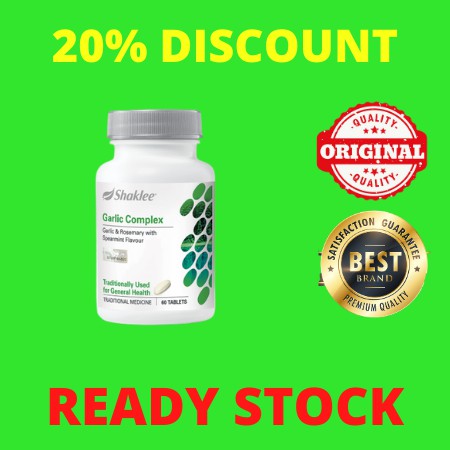 🔥 20% Discount + Ready Stock + Original 🔥 Shaklee Garlic Complex - 60 tablets Membantu Mengawal ...