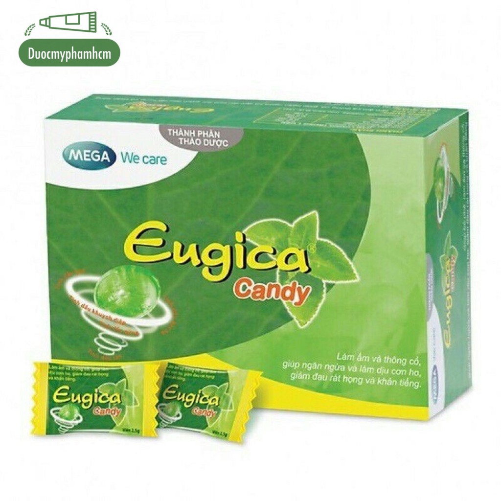 Eugica lozenges box of 100 tablets, bag of 300 tablets - Soothes coughs ...