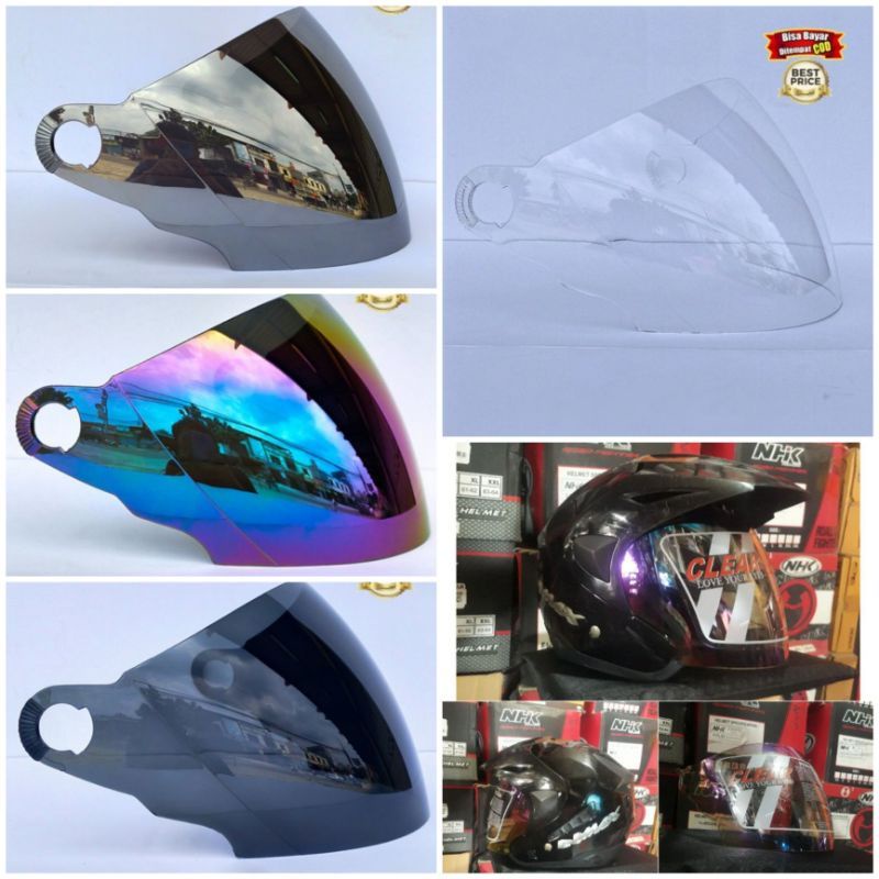 Glass Visor Helmet Kyt 2vision Ink cx-22 Kyt Forza Kyt Romeo Helmet ...