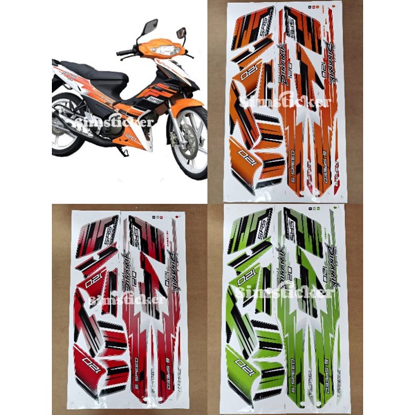 MODENAS DINAMIK 120 (3) BODY STICKER | Shopee Malaysia