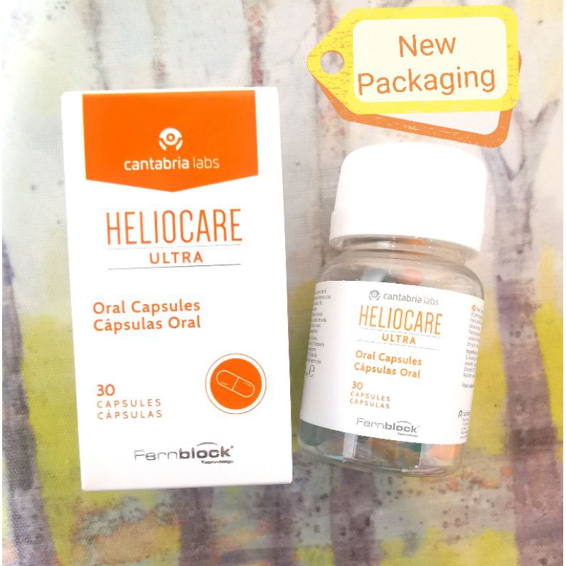Oral sunblock Heliocare Ultra (sunblock capsule) | Shopee Malaysia