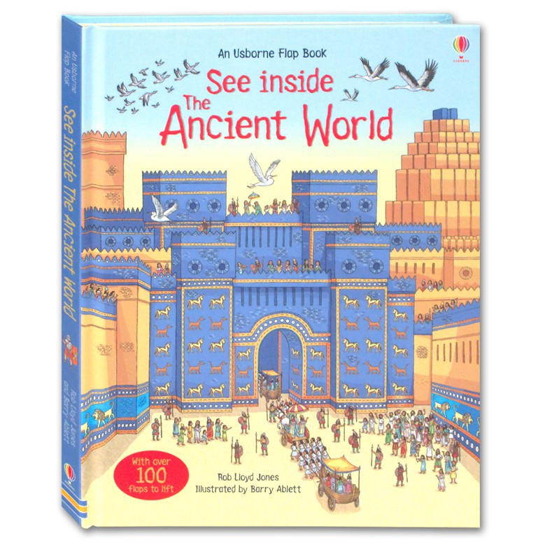 An Usborne Flap Book See Inside The Ancient World (with Over 100 Flaps ...