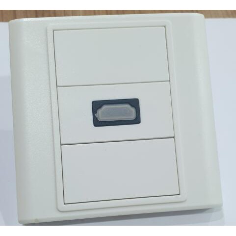 4K HDMI V2.0 /USB3.0/ VGA/ Audio FACEPLATE 3"X3" WALL SOCKET | Shopee ...