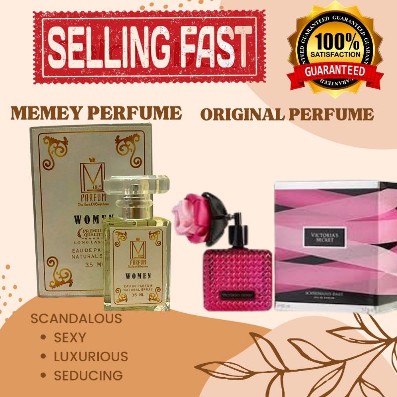 PERFUME VICTORIA SECRET EDITION INSPIRED EDP (BOMBSHELL, SCANDALOUS ...