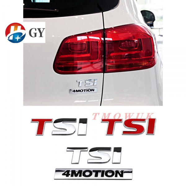Vw Volkswagen Metal Modified 230 280 TSI Car Logo Car Sticker ...