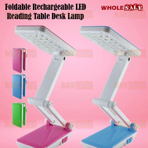 Portable Foldable Rechargeable LED Reading Table Desk Lamp Eye Care ...