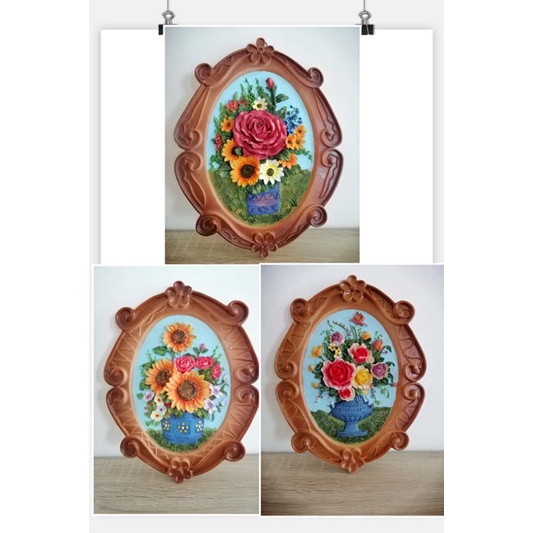 Frame Bunga Deco Hiasan Dinding🎀 | Shopee Malaysia