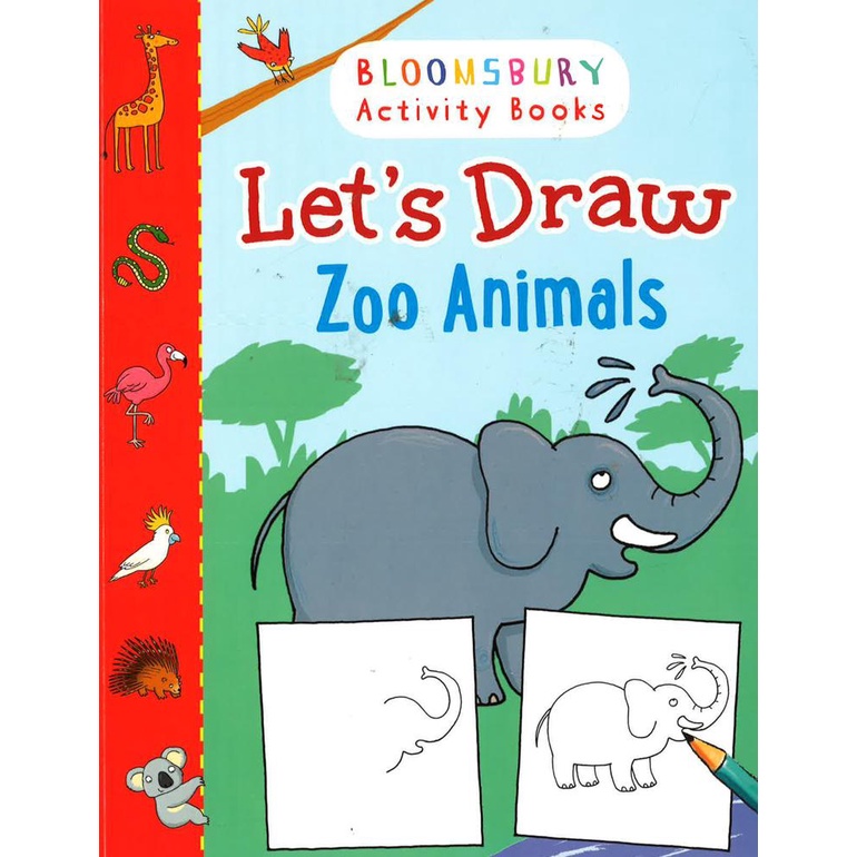 (BBW) Let's Draw Zoo Animals (ISBN: 9781408879191) | Shopee Malaysia
