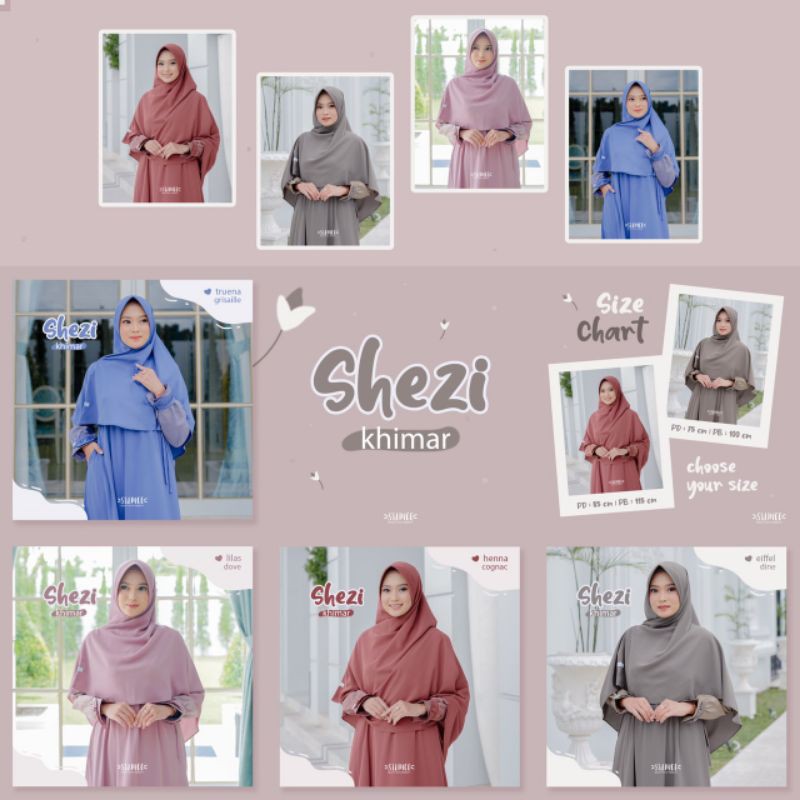 Shezi KHIMAR By Megastore Indonesia (Shezi Dress Suit "Is In Our Store Window") | Shopee Malaysia