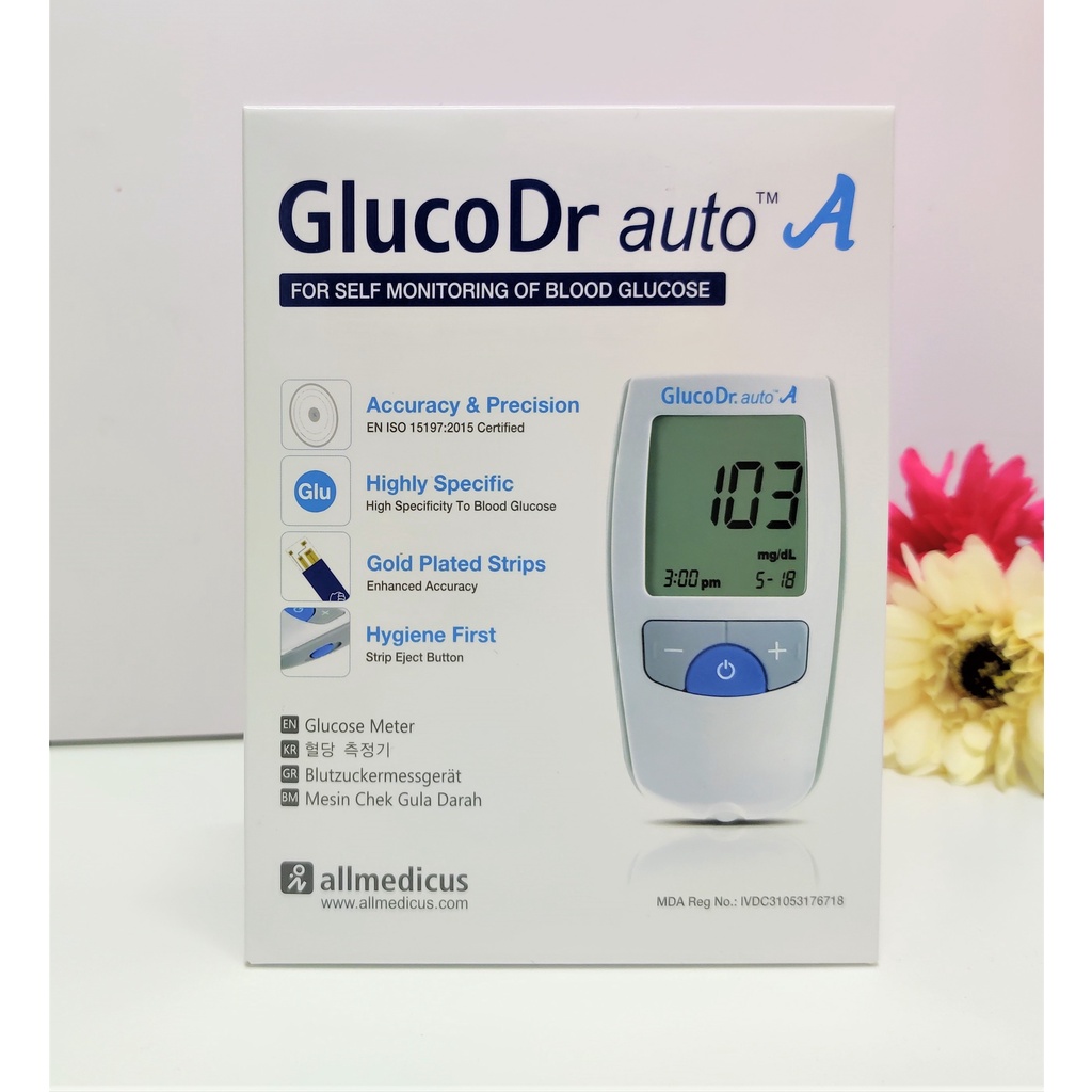 GLUCO DR AUTO BLOOD GLUCOSE METER WITH 25 STRIPS/25 STRIPS/50 STRIPS ...