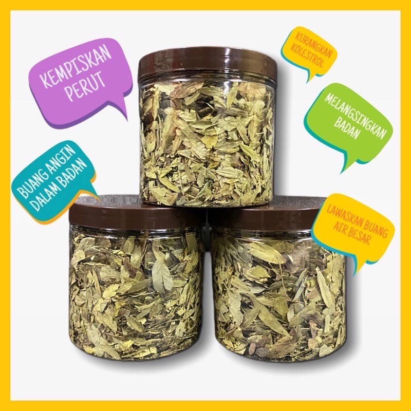 🔥READY STOCK🔥 Daun Senna Teh Senna TEH KURUS Original 100% | Shopee ...