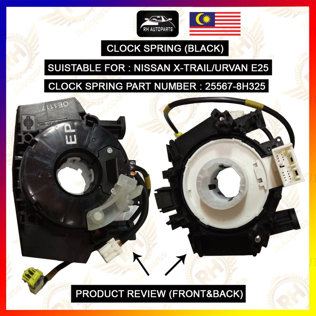 NISSAN X-TRAIL NISSAN URVAN E25 CLOCK SPRING Steering Airbag Horn Hon ...