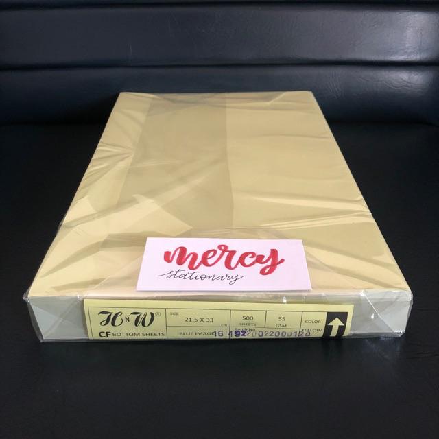 500 Sheets - NCR Folio F4 Rainbow HNW Paper - Note Printing ...