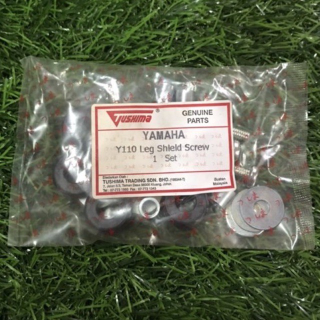 🔥y110 skru dan getah kepuk putih complete | Shopee Malaysia