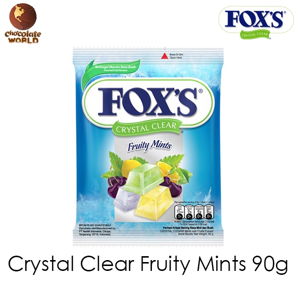 Fox's Crystal Clear Candy Family Range 90g (Made in Indonesia) | Shopee Malaysia
