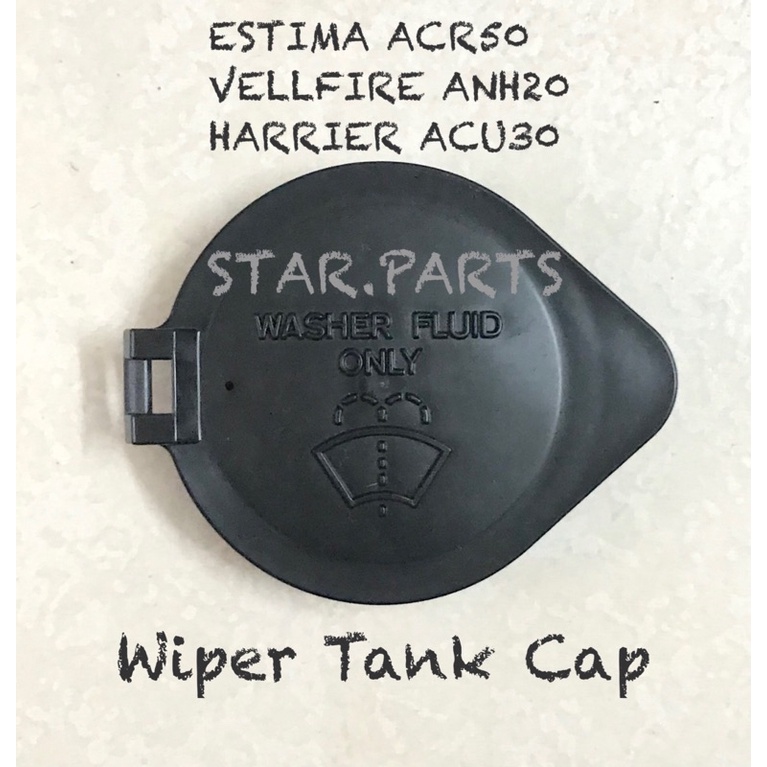 Estima Front Wiper Tank Cap Original Harrier VellFire Alphard penutup ...