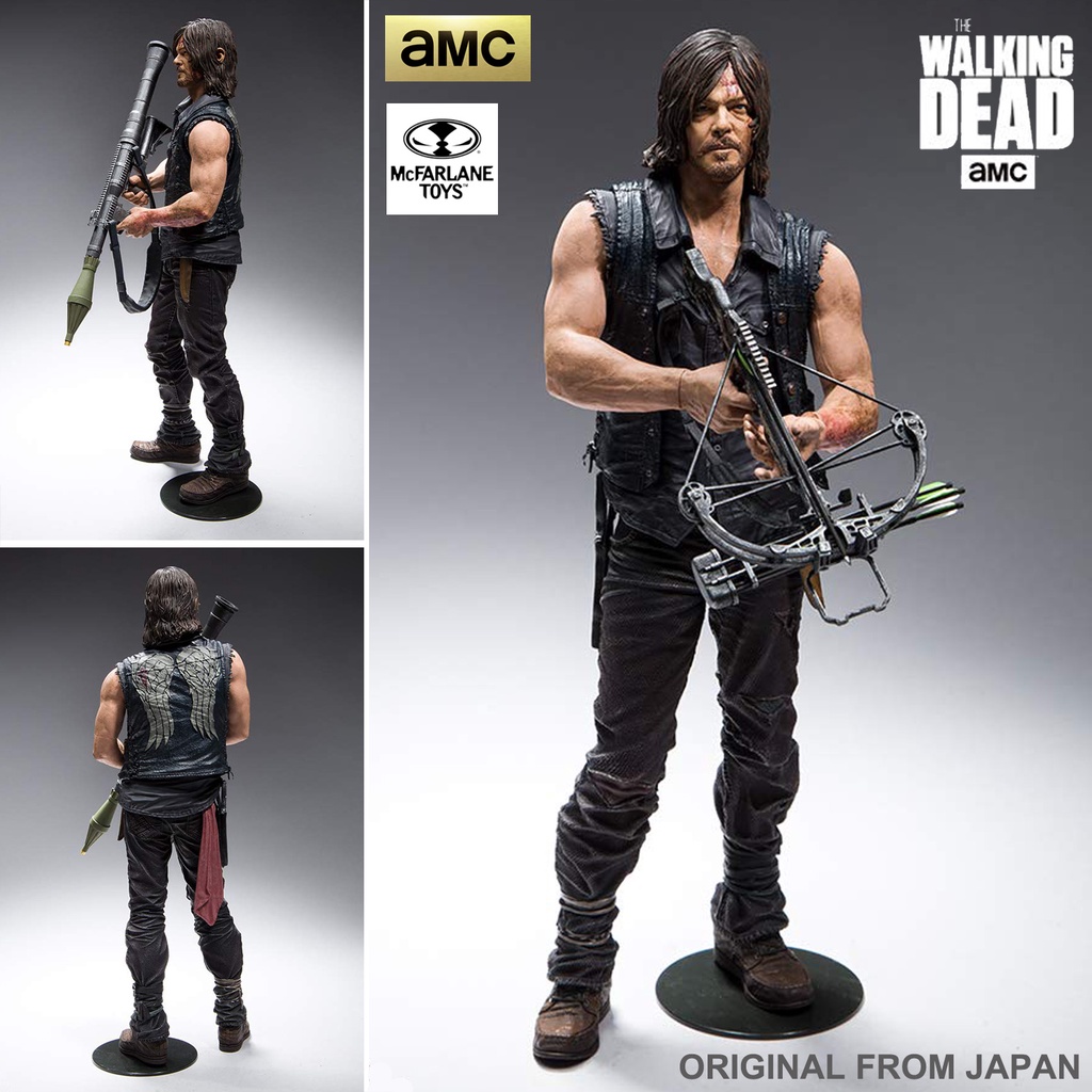 McFarlane The Walking Dead The Walk Ging Daryl Dixon Deluxe Ver Figure ...