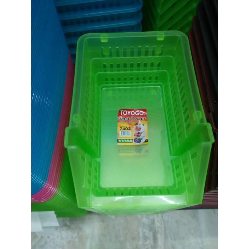 [Saiz S & M] Stackable kitchen rack/ rak plastik bertingkat dapur ...