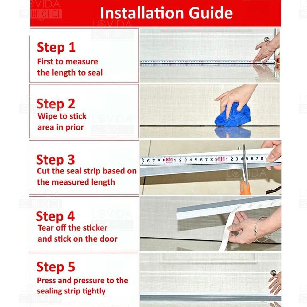 LOVIDA 1M Magic Door Gap Bottom Seal Guard Blocker Divider Gap PVC ... LOVIDA 1M Magic Door Gap Bottom Seal Guard Blocker Divider Gap PVC ...