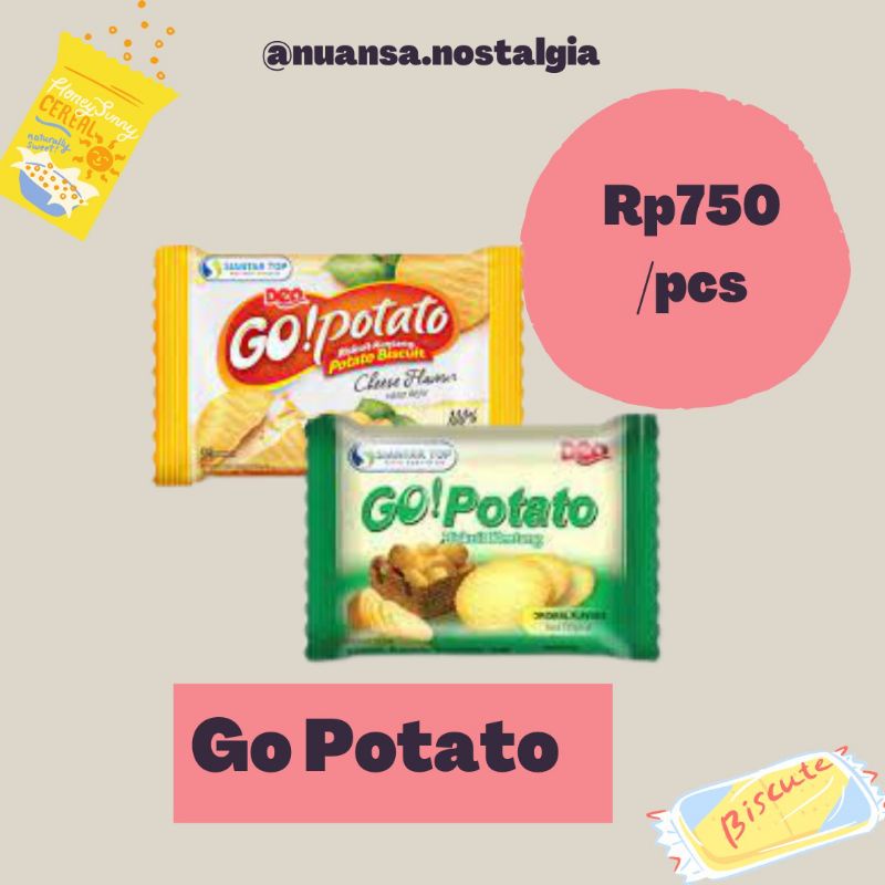 Go Potato Snack Potatoes (Original & Cheese) | Shopee Malaysia