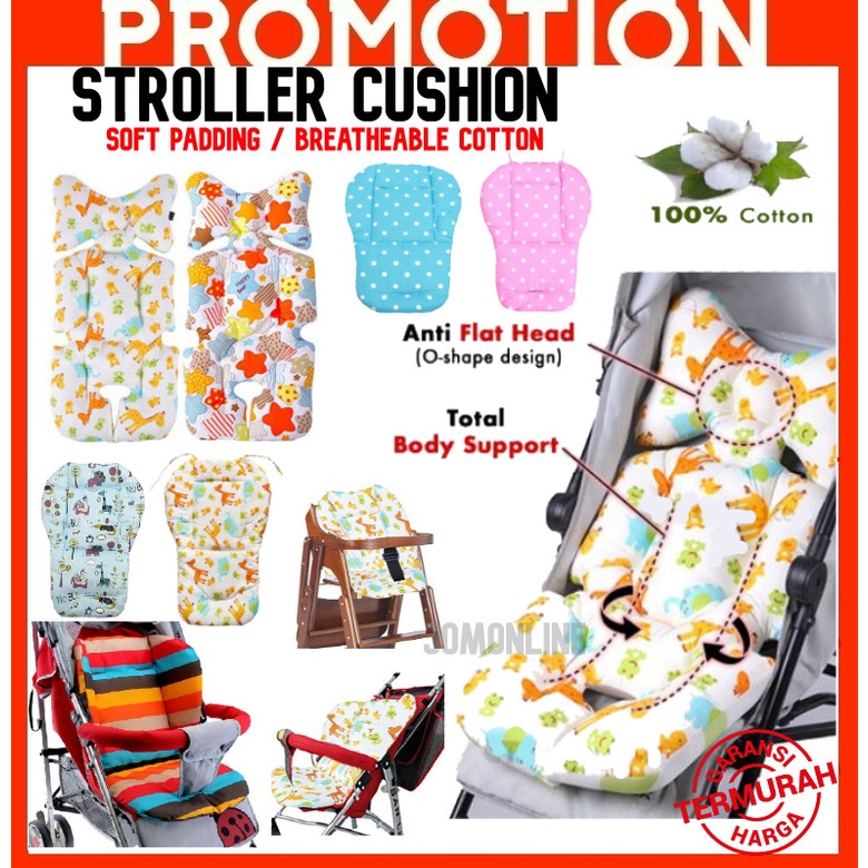 ~Ship From KL~ Baby Stroller Cushion Stroller Pad Chair Cushion Pelapik ...
