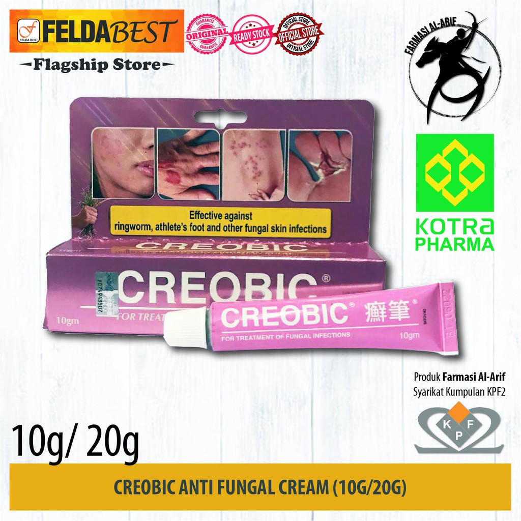 CREOBIC Anti-Fungal Cream (10g/20g) Krim Jangkitan Kulit | Shopee Malaysia