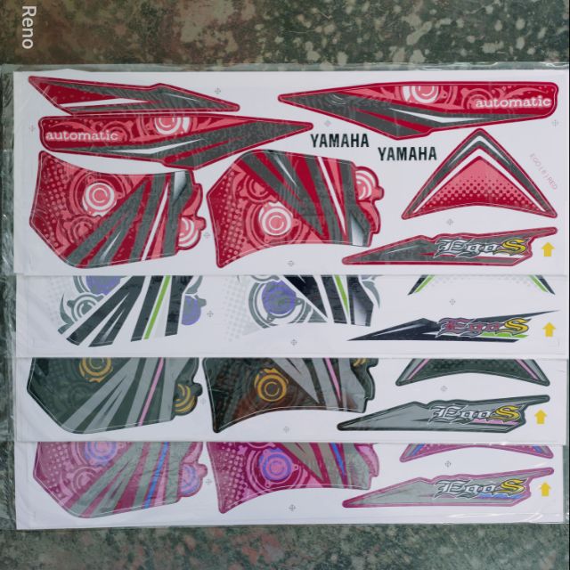 BODY STICKER EGO S ( 8 ) | Shopee Malaysia