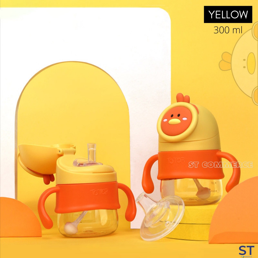 Cute Animal Design Baby PPSU Water Bottle Kids Learning to Drink Cup Infant Sippy Cup /Milk ...