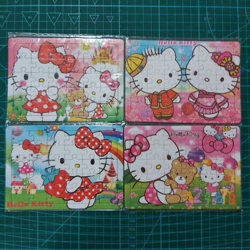 Puzzle 30pcs for Kids Cars Pony Frozen Ultraman Spiderman Hello Kitty ...
