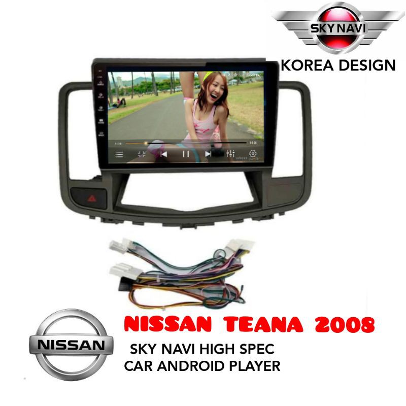 NISSAN TEANA 2008-2013 SKY NAVI T3L HIGH SPEC CAR ANDROID PLAYER | Shopee Malaysia