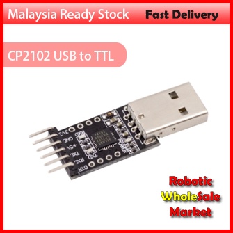 CP2102 USB to TTL UART Serial Converter Module 6Pin | Shopee Malaysia