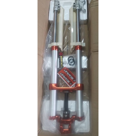KAWASAKI KLX150 - FRONT FORK (UPSIDE DOWN) SHOCK USD CNC (READY AT KL/SARAWAK) | Shopee Malaysia