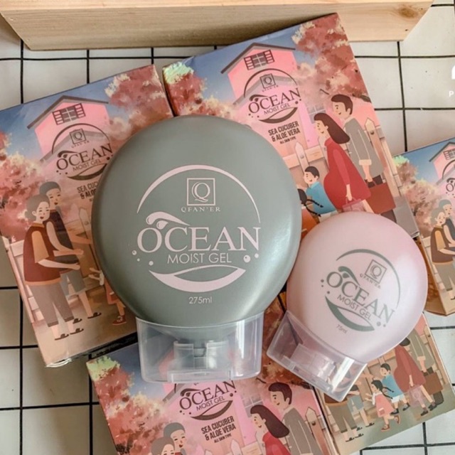 100% ORI 正品！OCEAN MOIST GEL 天然海参修复凝胶（褐色/黄色 275ml 粉色 75ml） | Shopee Malaysia