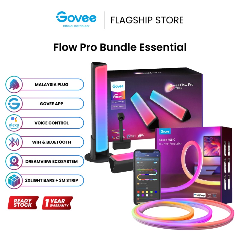 Govee Flow Pro Bundle Essential - Govee Dreamview Flow Pro P1 Light ...