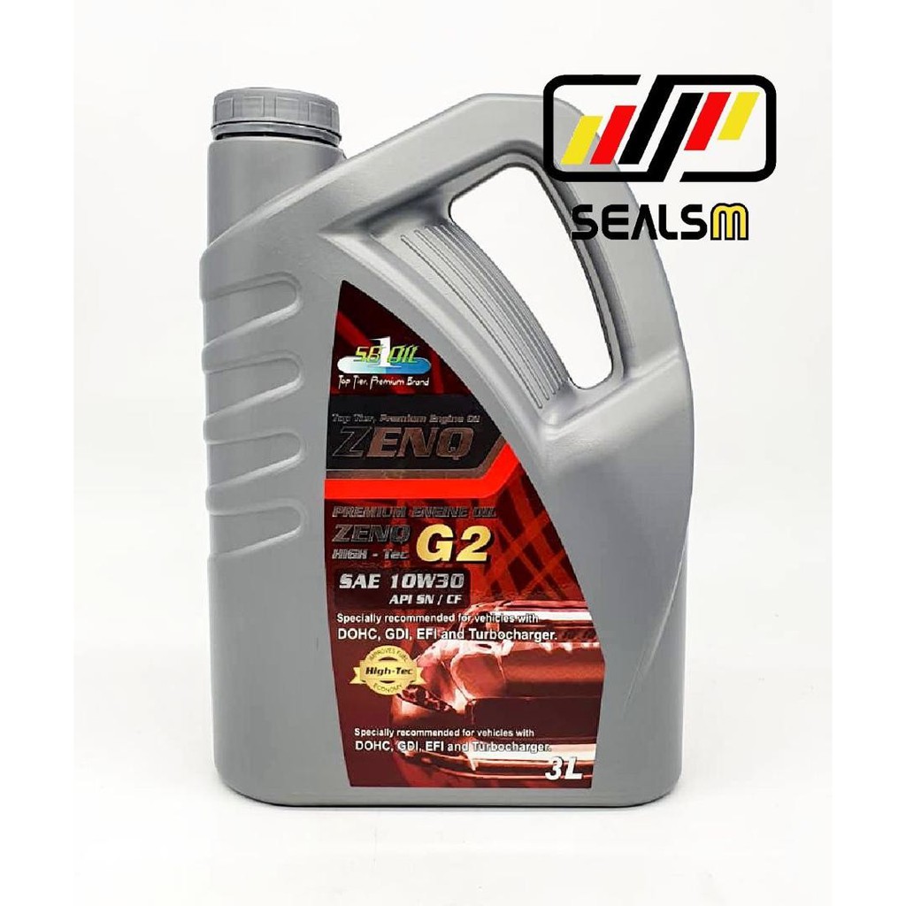 ZENQ G2 ENGINE OIL 10W30 3 LITERS | Shopee Malaysia