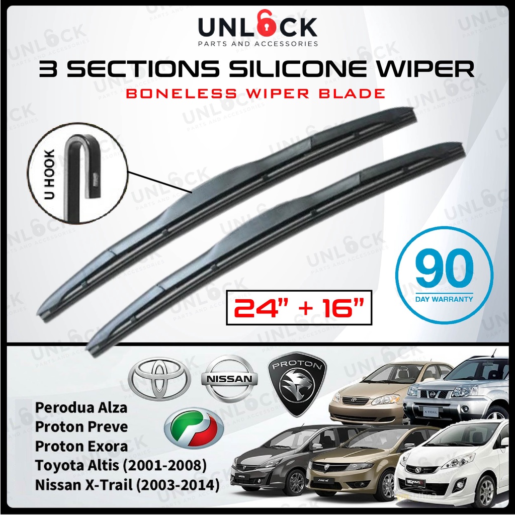 UNLOCK🔓 Perodua Alza Proton Preve Exora Toyota Altis X-trail Car 3 ...