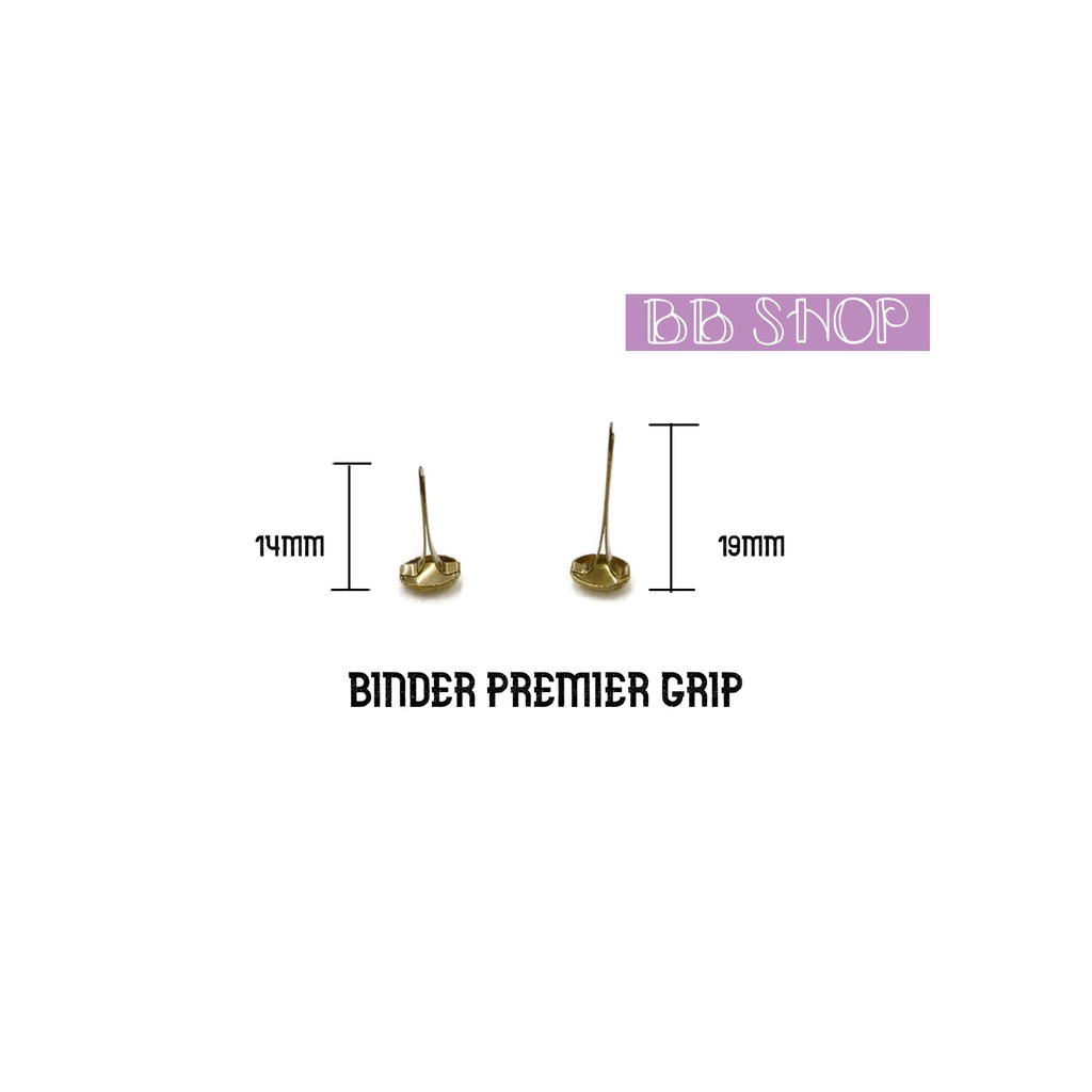 Small Binder Premier Grip 14mm / 25mm / 31mm开脚丁 | Shopee Malaysia
