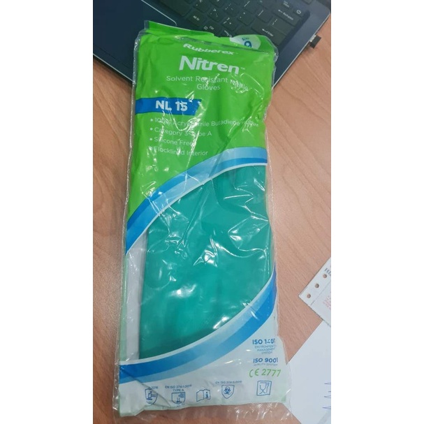 RUBBEREX NITREN NITRILE GLOVES NL-15 | Shopee Malaysia
