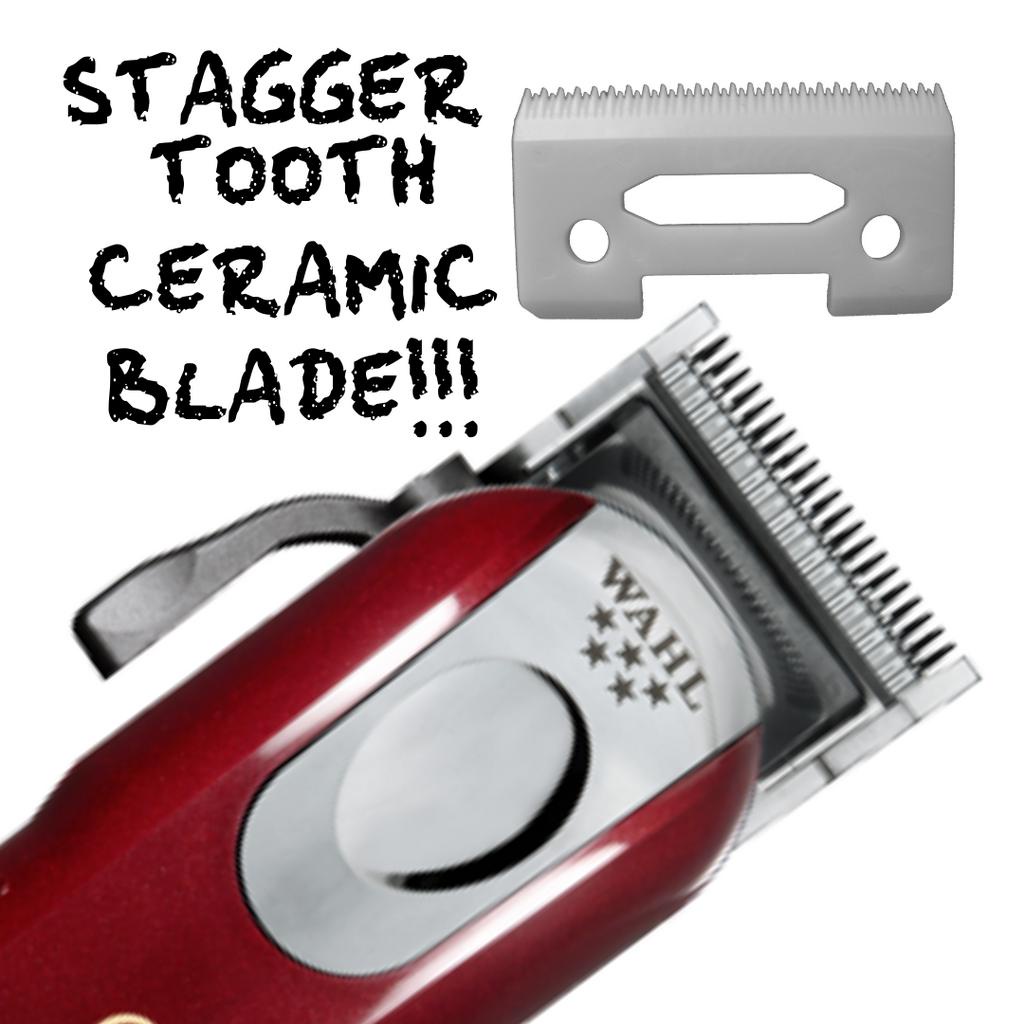 [AUTHORIZED RESELLER] PREMIUM CERAMIC STAGGER TOOTH BLADE (WAHL MAGIC ...
