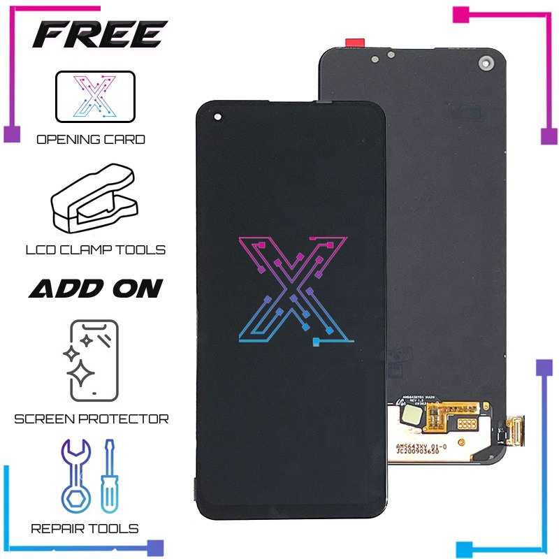 Lcd For Oneplus 8T / 1Plus 8T / Oneplus 9R / 1Plus 9R / Realme X7 Pro ...