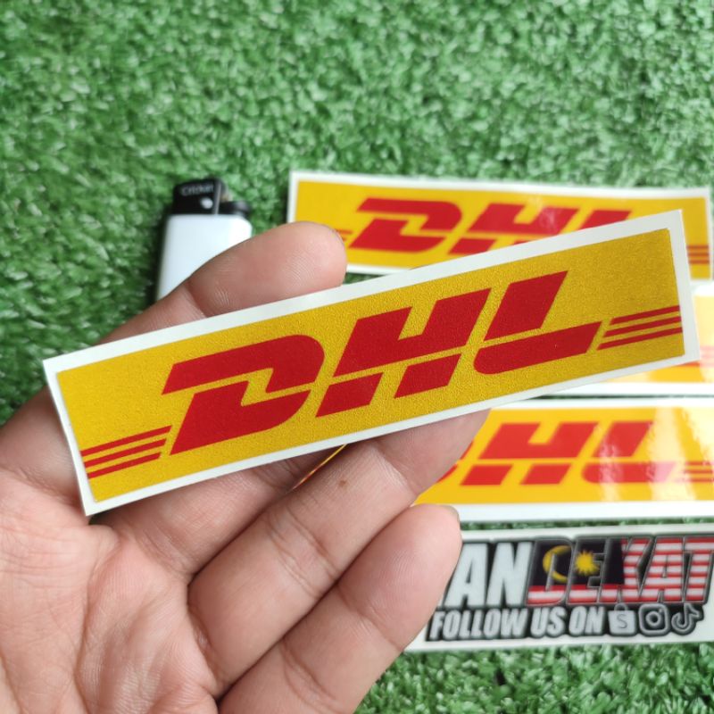 Sticker Dhl viral pantul cahaya | Shopee Malaysia