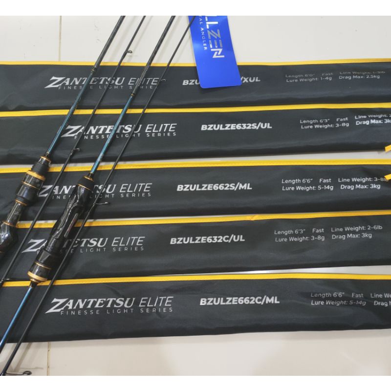 BULLZEN ZANTETSU ELITE ULTRALIGHT ROD | Shopee Malaysia