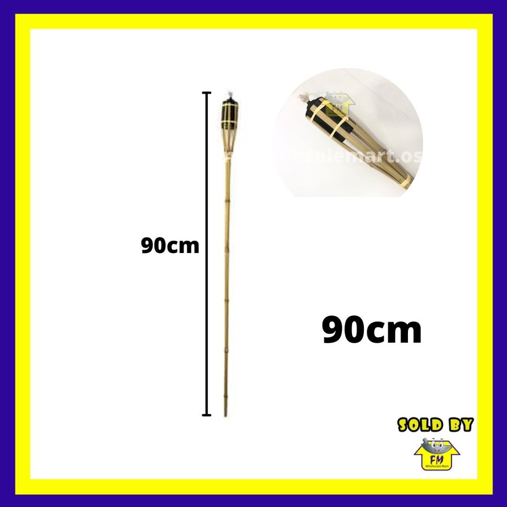 (1pc) 90cm/120cm Pelita Raya Buluh/High Quality Pelita Hari Raya Buluh ...